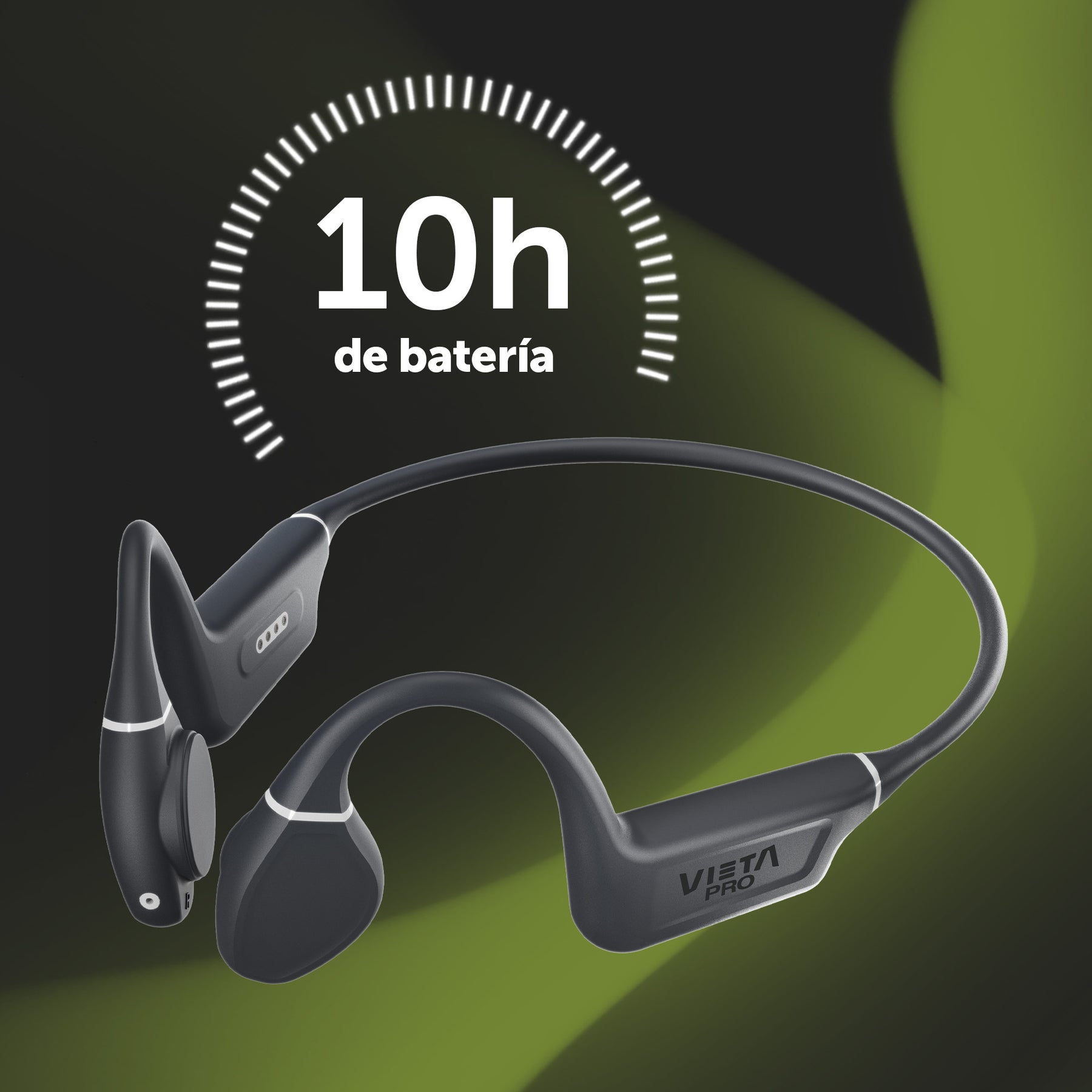 Bone Dual Plus - Auriculares óseos deportivos inalámbricos | Vieta Pro