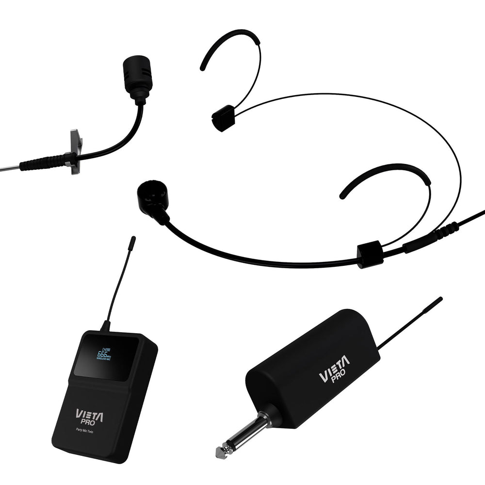 Micrófonos Vieta Pro | Bluetooth, Karaoke, Corbata, PC y Más